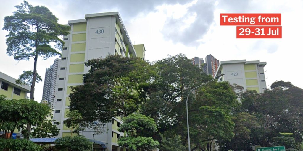 Residents Of Clementi Block 430 To Go For Testing After Covid-19 Cases ...