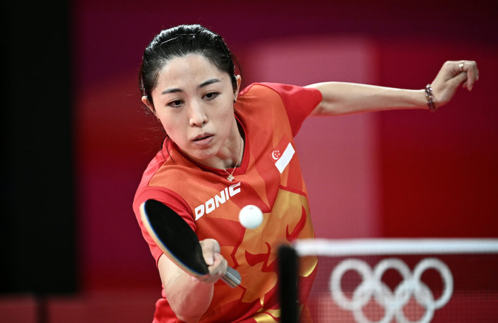 S’pore’s Yu Mengyu Makes Tokyo Olympics Table Tennis Semifinal, Beats ...
