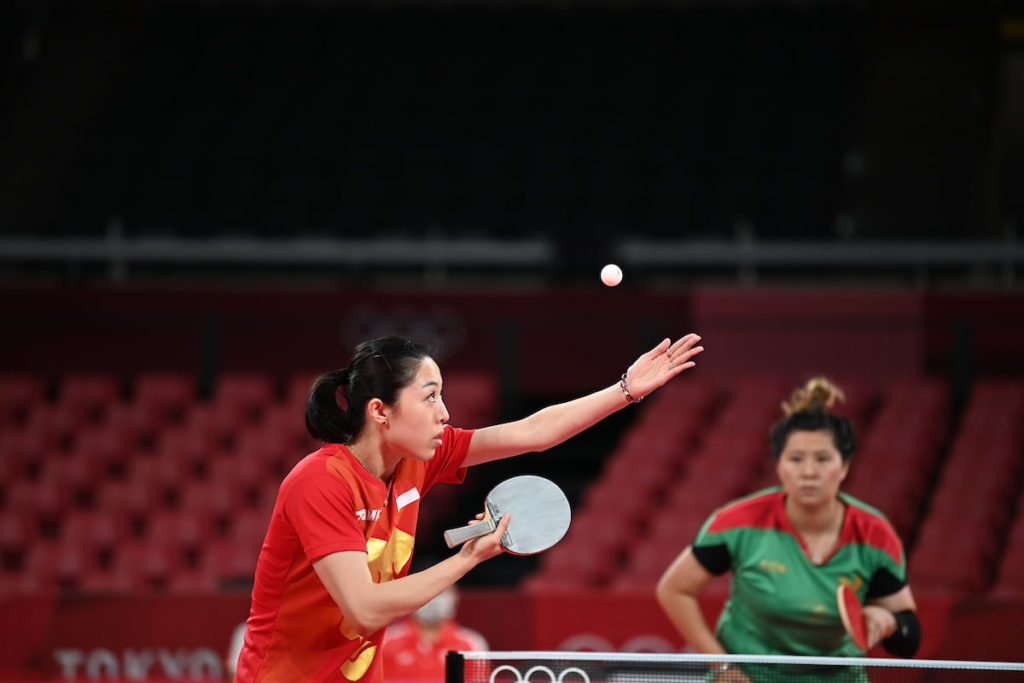 S’pore’s Yu Mengyu Makes Tokyo Olympics Table Tennis Semifinal, Beats ...