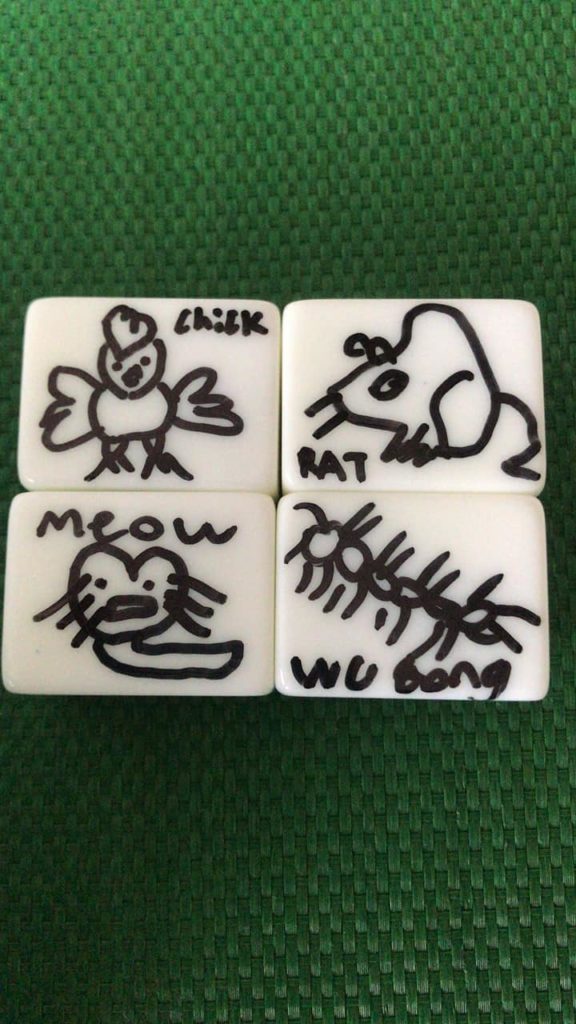 S'pore Mahjong Kakis Draw Animal Tiles Using Markers, Netizens Praise ...