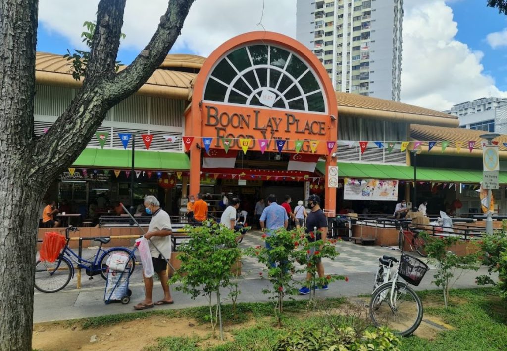 Boon Lay Place Food Village Closes For Cleaning, Visitors To Take Free ...