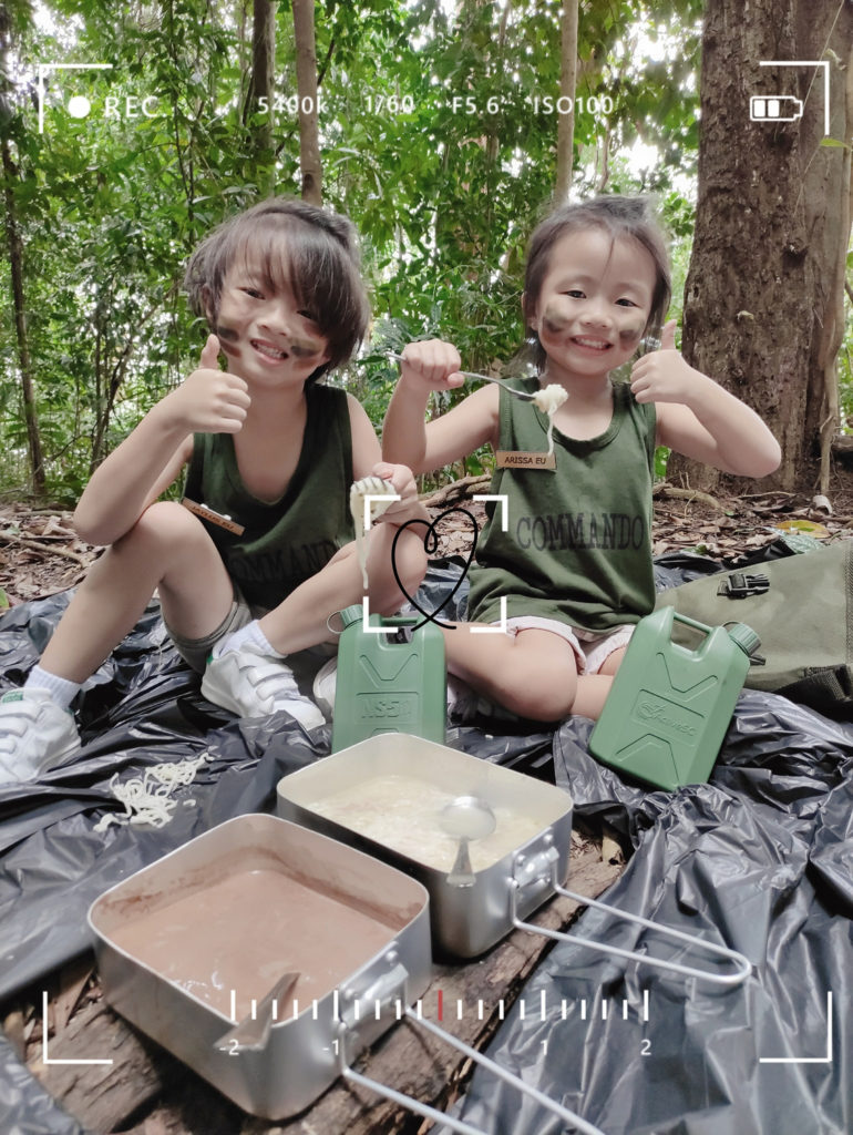 Ex-SAF Commando Creates Jungle Courses For His Kids, Teaches Them ...