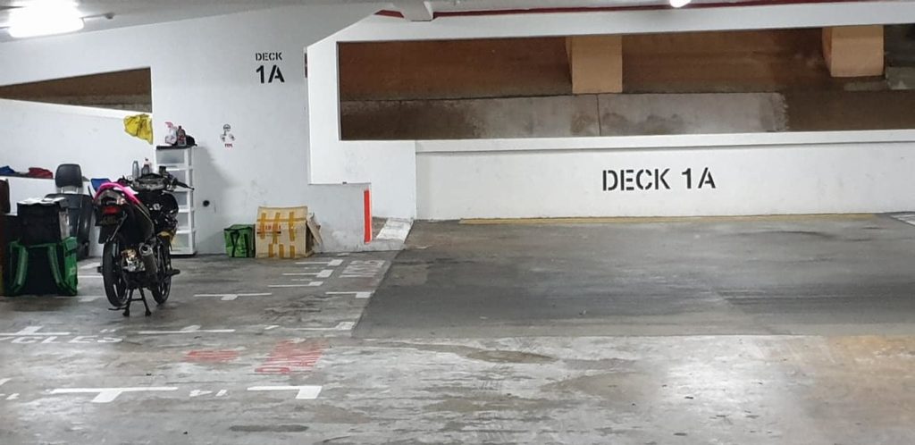 Punggol Motorcycle Parking Lot Converted To Lounge, Is Now A Cosy Lepak ...