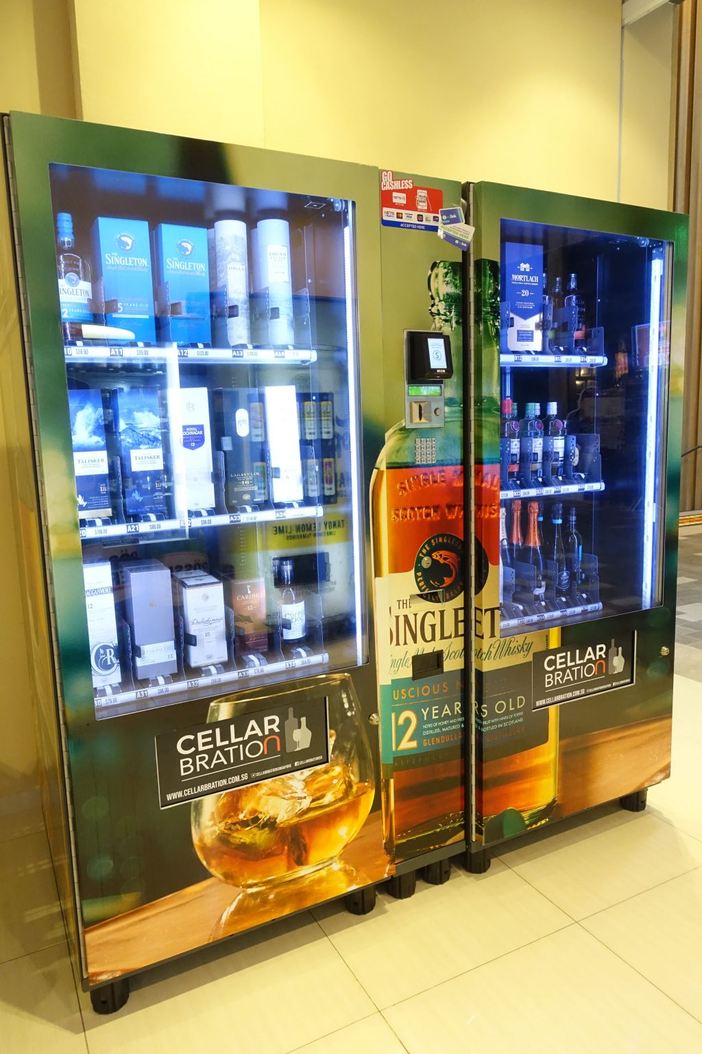 SingPass-Enabled Alcohol Vending Machine Available At Downtown East For ...