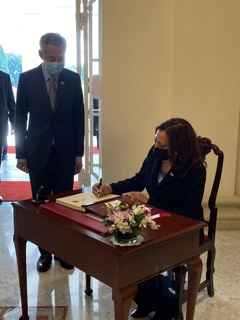 Kamala Harris Officially Has An Orchid Named After Her In S'pore
