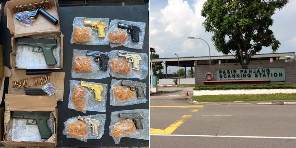 ICA Finds Pistol Replicas Declared As Playthings, Tells Smugglers Not ...