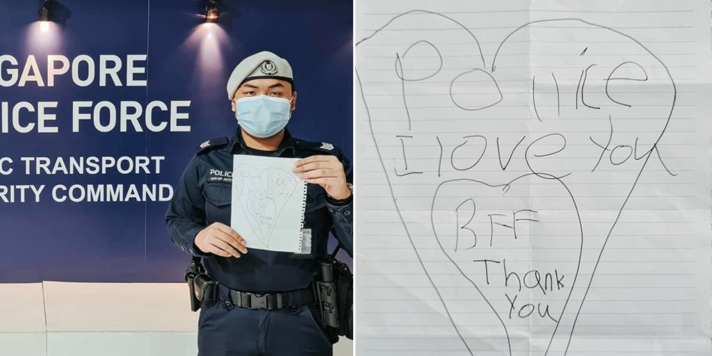Police Officers Receive 'I Love You' Note From Little Girl, Kind ...