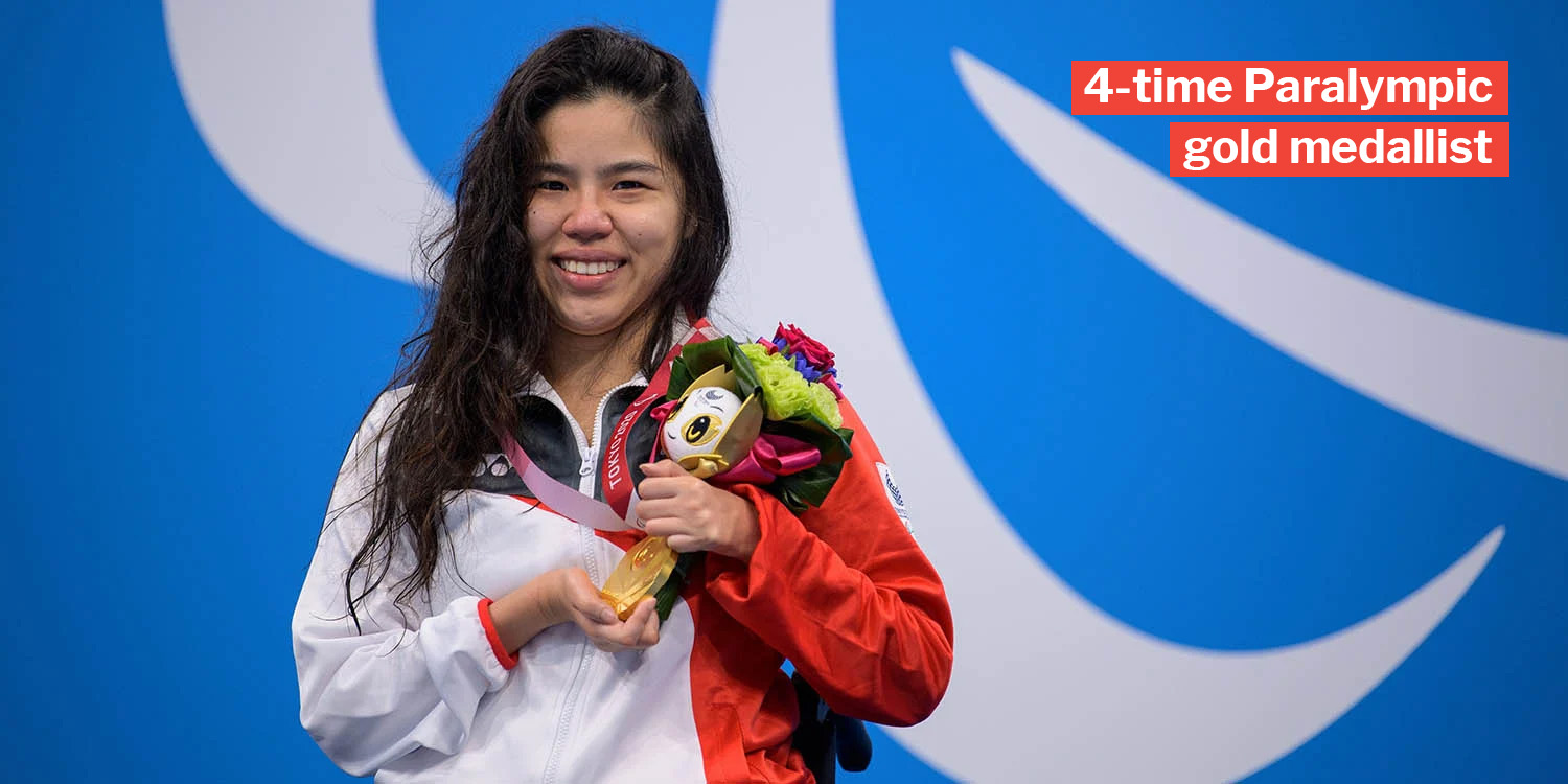 7 Ways Swimmer Yip Pin Xiu Rose Above Muscular Dystrophy & Made S'pore ...