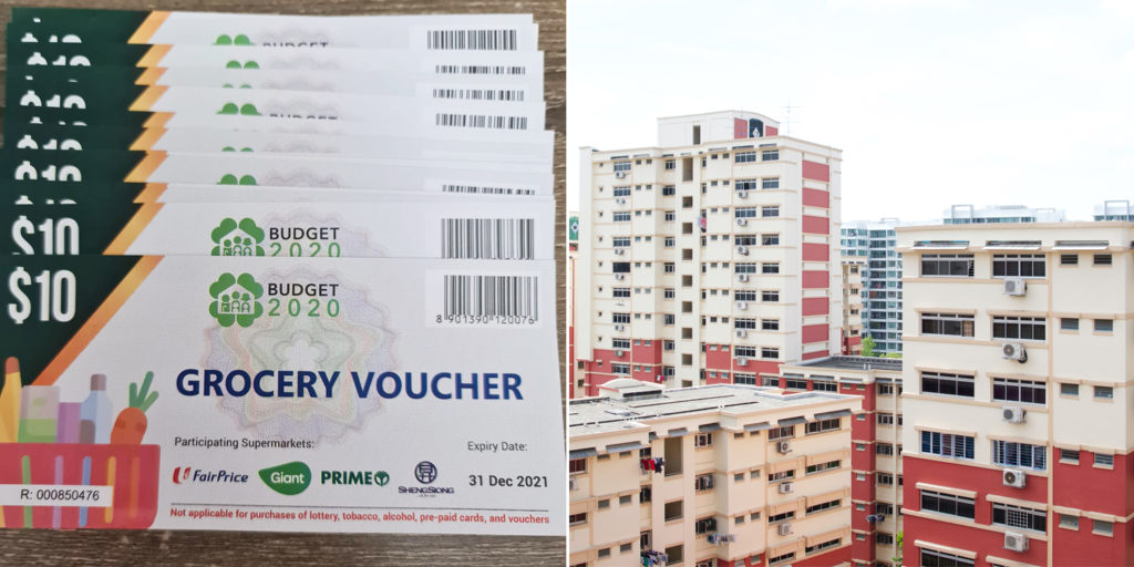 $100 Grocery Vouchers Will Be Given To 160,000 S’poreans, Deliveries ...