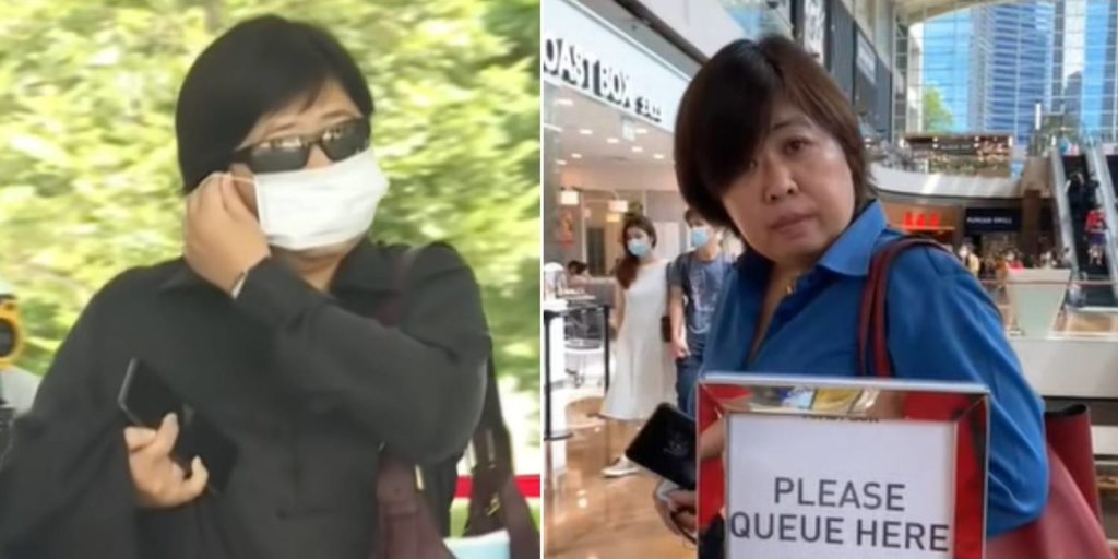 ‘Badge Lady’ Gets 16 Weeks’ Jail For Not Wearing Mask At MBS & Public ...