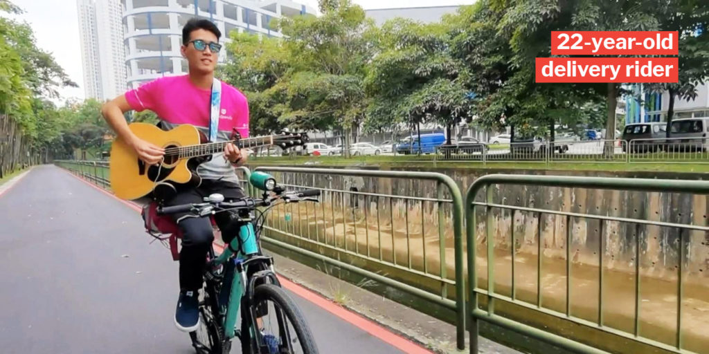Foodpanda Rider Creates AI Chip For Hands-Free Cycling So He Can Eat ...
