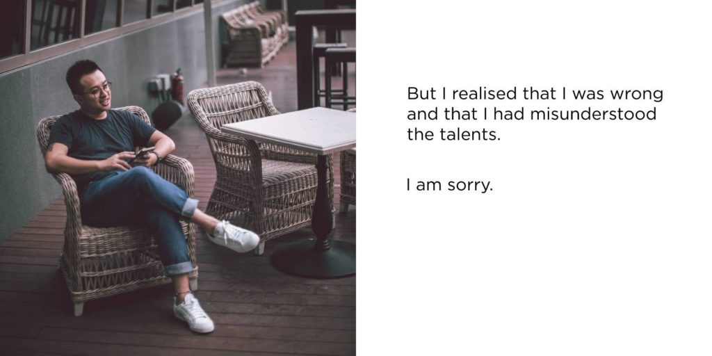 NOC's Ryan Apologises For Leaked Texts About Talents & Admits Shame In ...