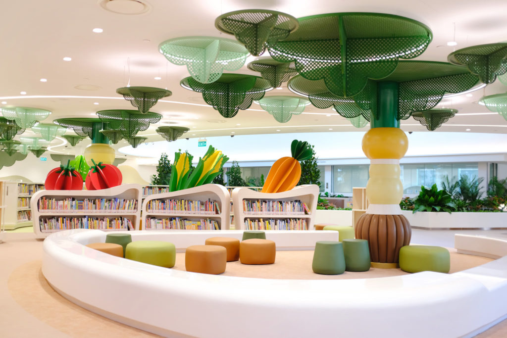 Choa Chu Kang Library Is A 2-Storey Haven With Indoor Garden & Window Seats