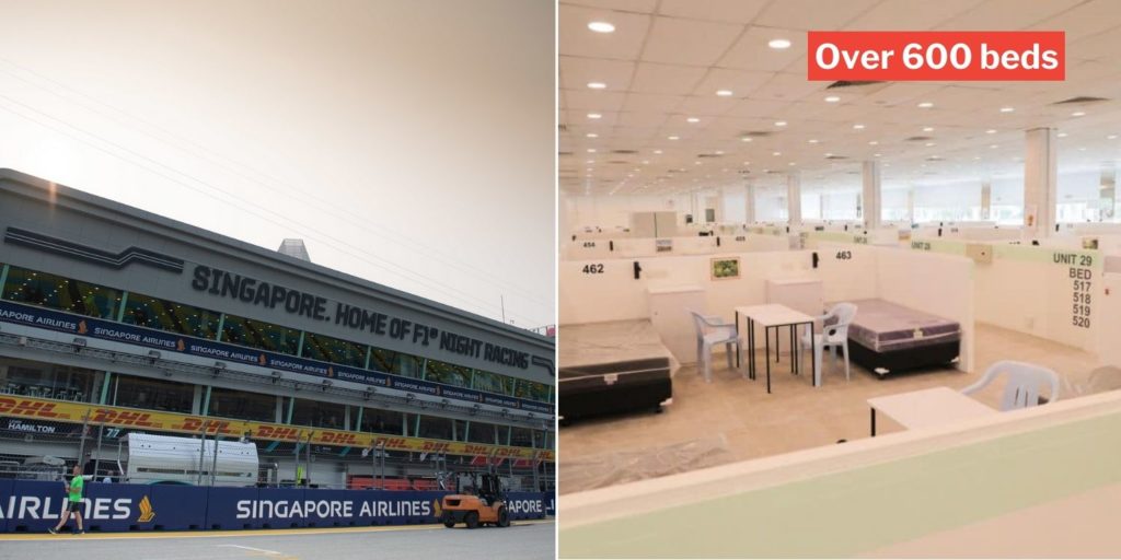 Marina Bay F1 Pit Building Turned Into Covid-19 Facility, Will Likely ...