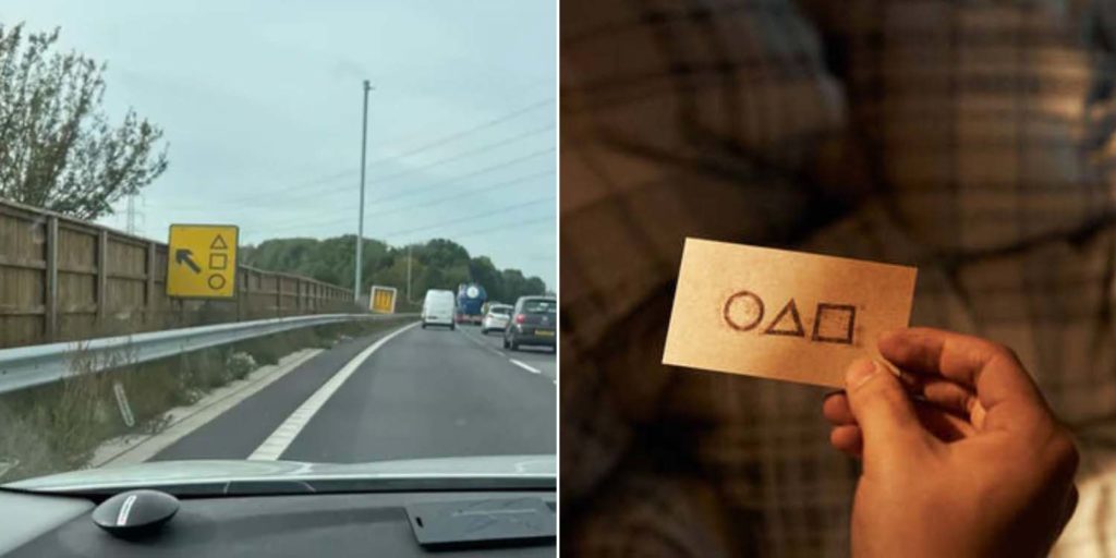 UK Drivers Wonder If Road Sign Leads To Squid Game, Police Confirm It ...