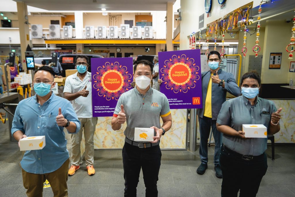 McDonald's Treats Migrant Workers To Free Meals & Lights Up Their Lives ...