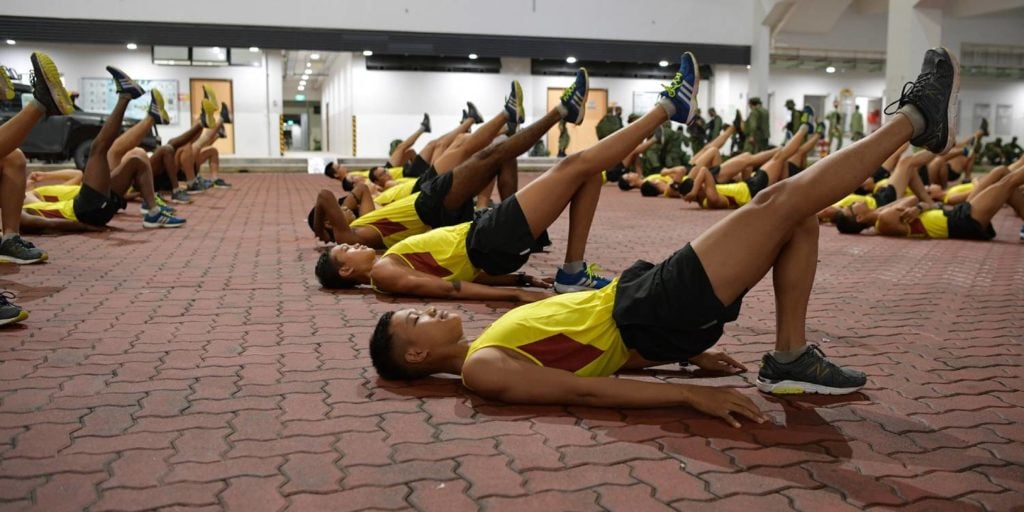 New Exercises Will Replace 5BX In SAF, No More Jumping Jacks & Crunches