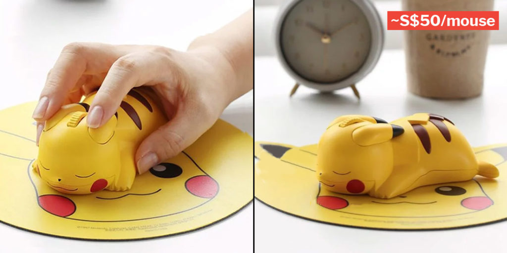 Pikachu Mouse From Korea Lets You Massage The Electric Pokémon's Ears ...