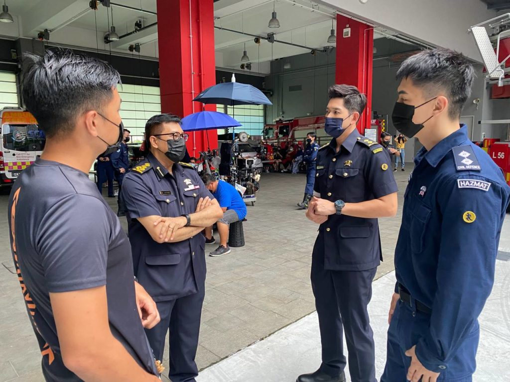 Mediacorp Begins Filming SCDF Drama, You Can Catch Actors & Real ...