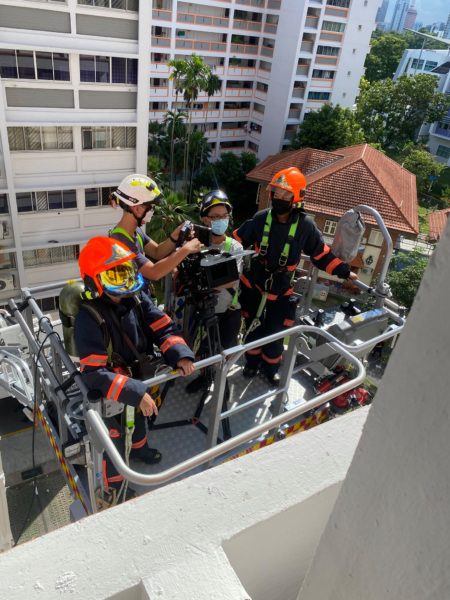 Mediacorp Begins Filming SCDF Drama, You Can Catch Actors & Real ...