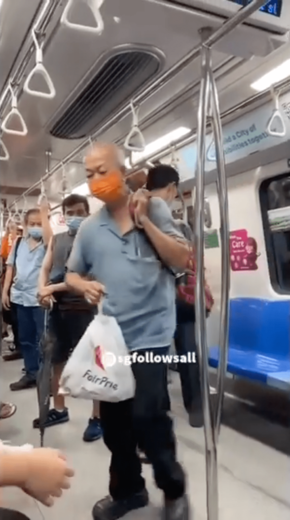 Man Starts Fight With Elderly On AMK MRT Over Loud Music, Commuters ...