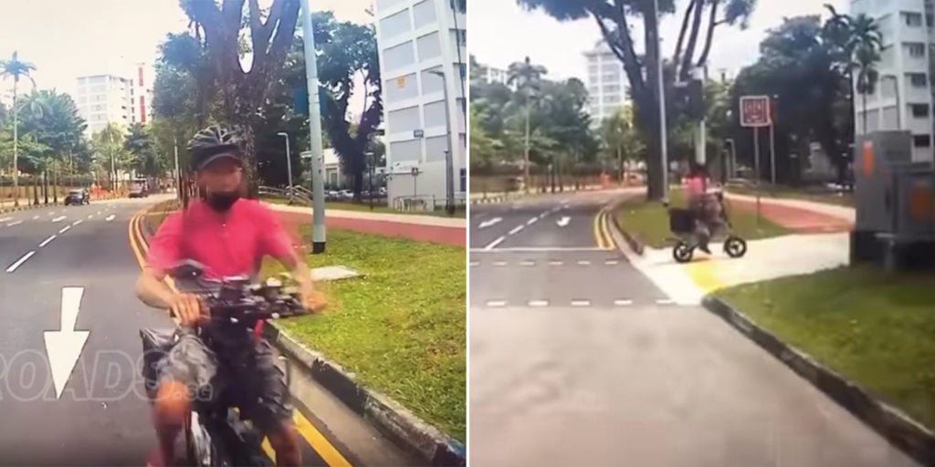 Foodpanda Rider Allegedly Flees After Crashing Into Car At AMK, Driver ...
