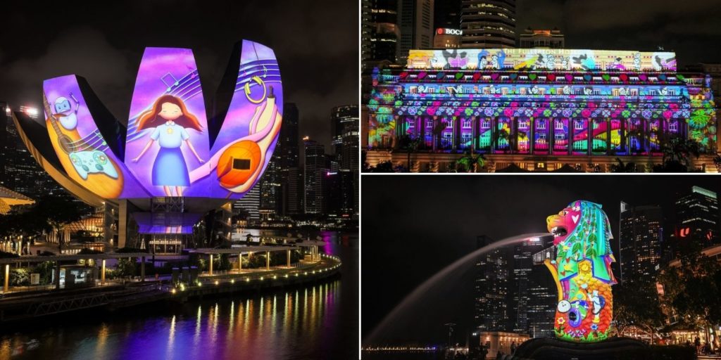 Marina Bay Projection Show Will Feature Stories Of Kindness ...