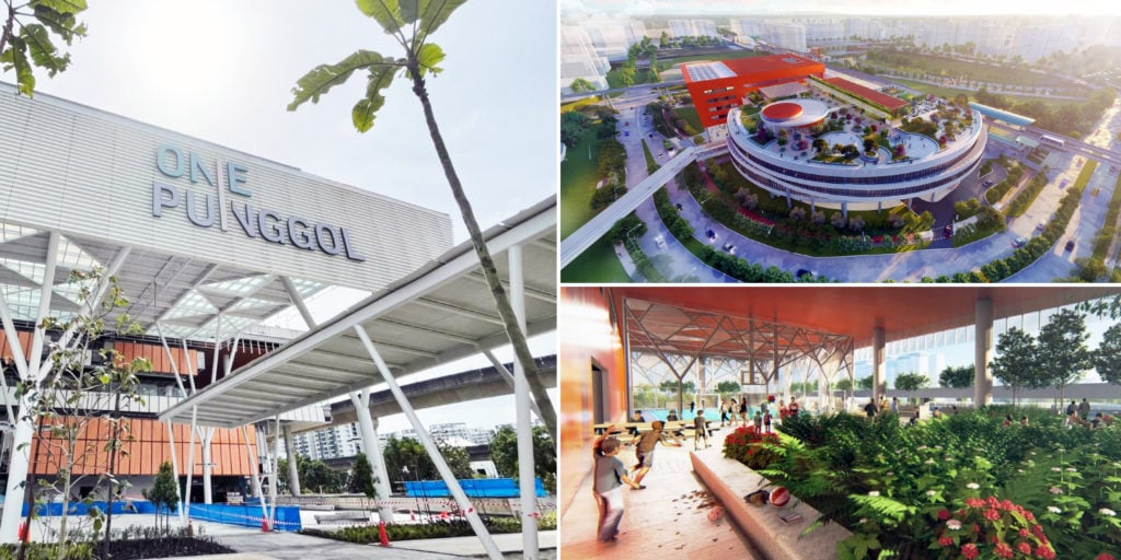 New Punggol Town Hub Opens In Mid-2022 With A 700-Seat Hawker Centre ...