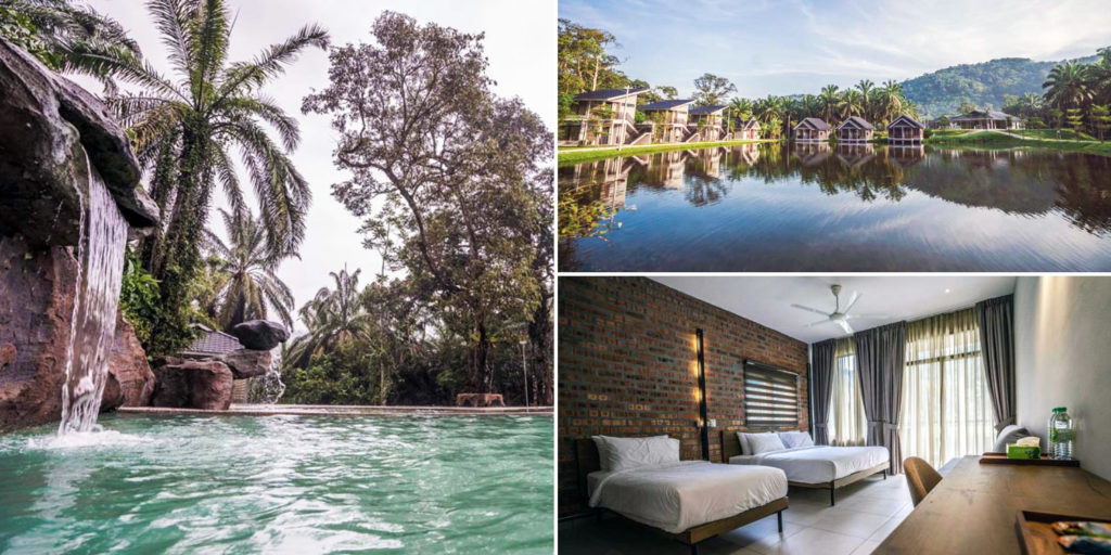 Rainforest Resort Near Ipoh Has Lakeside Chalets & Natural Hot Springs ...