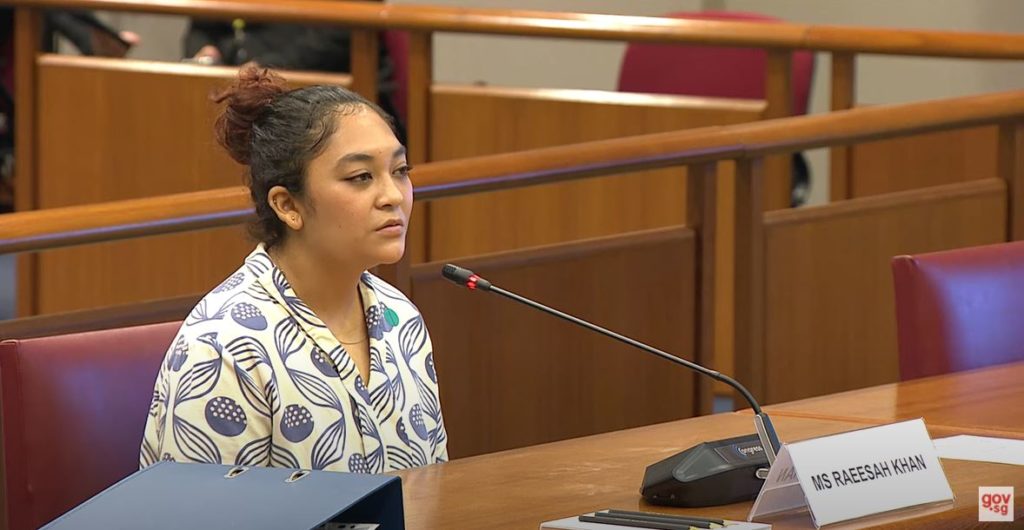 Raeesah Khan Says WP Didn't Initially Ask Her To Come Clean On ...