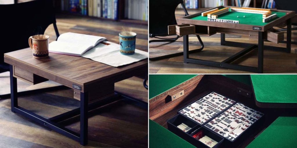 This Coffee Desk Doubles Up As A Mahjong Table, You Can 'Mo Pai' After ...