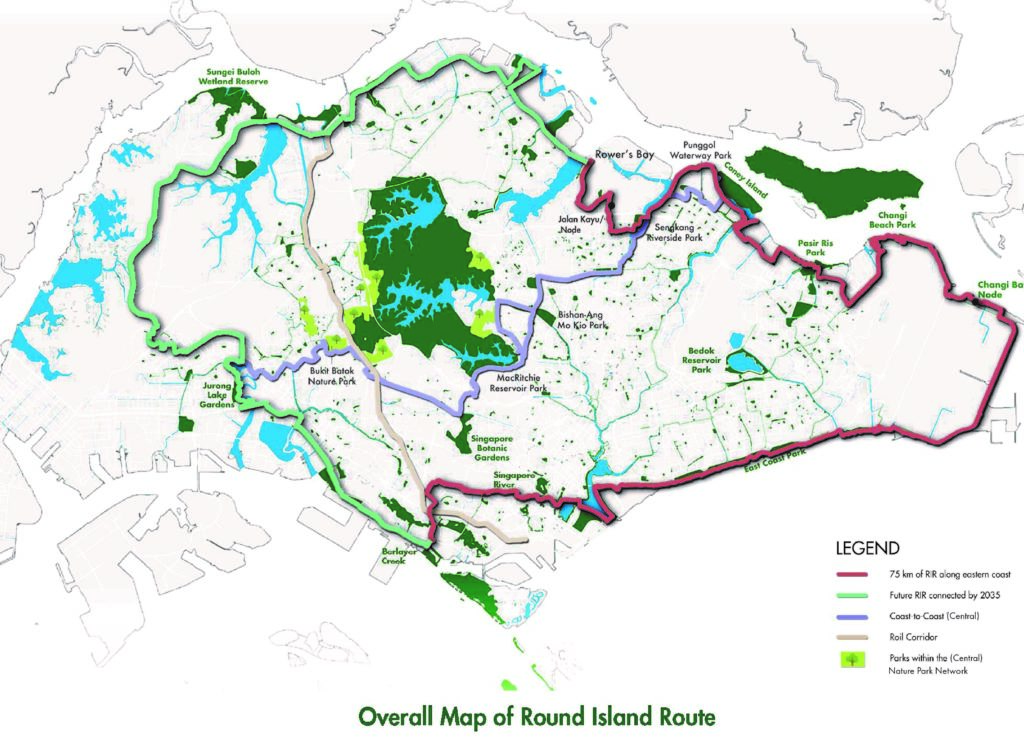 Round Island Route Phase 1 Opens With 75km Park Connector From Seletar ...