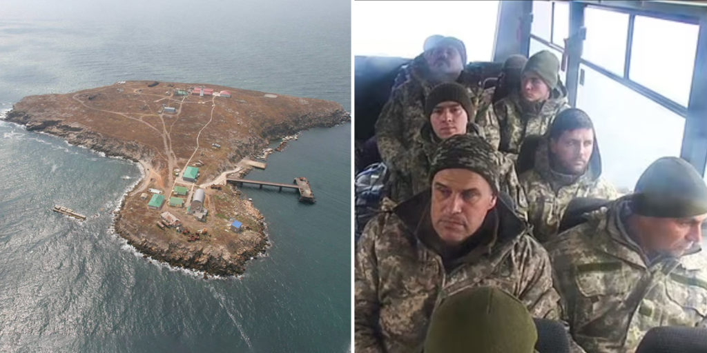Ukrainian Soldiers On Snake Island Believed To Be Alive, Country ...