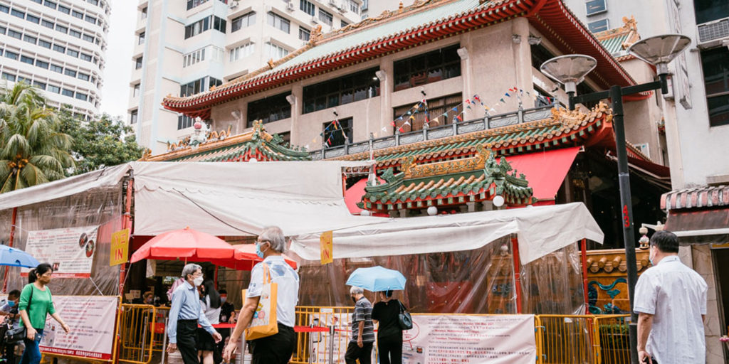 Waterloo Street Temple Removes Even-Odd Entry Requirement, SafeEntry ...