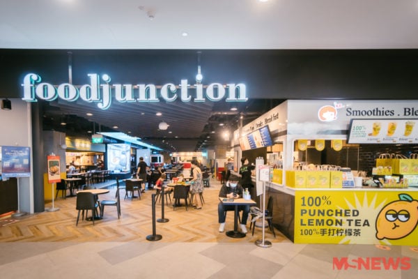 Great World Food Junction Looks Like A Bustling MRT Platform With ...