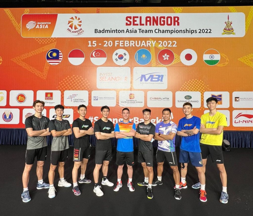 S'pore's Men Win Bronze In Badminton Asia Team Championships, Securing ...