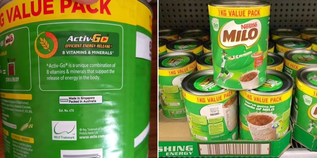 Australian Woman Claims S'pore Milo Tastes Weird, Nestlé Explains Both ...
