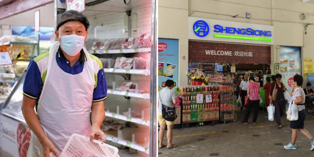 Sheng Siong CEO Personally Stacks Shelves With Pork After 4 Workers ...
