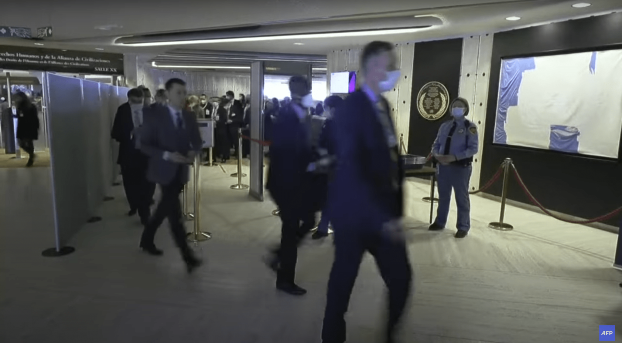 UN Diplomats Walk Out In Protest As Russian Foreign Minister Gives ...