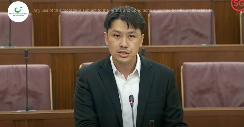 Jurong MP Shawn Huang Gets Emotional In Parliament While Speaking On S ...