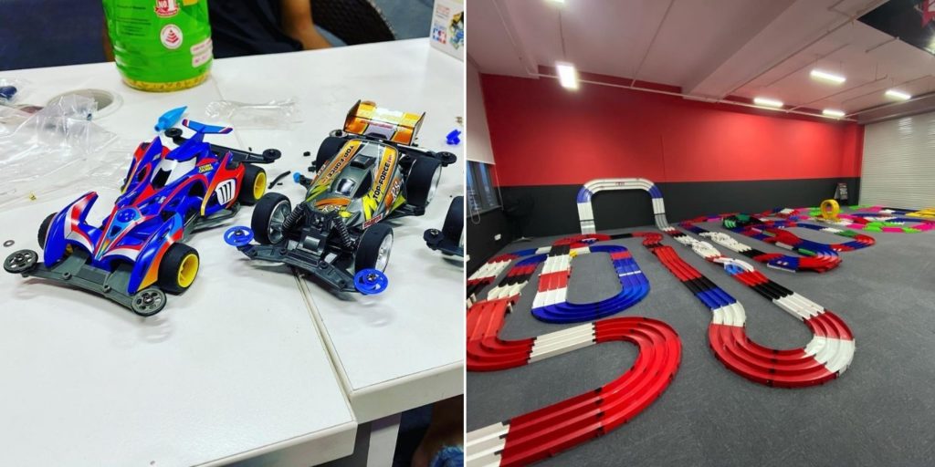 Woodlands Tamiya Store Lets You Build Your Own Cars & Race Them On Tracks