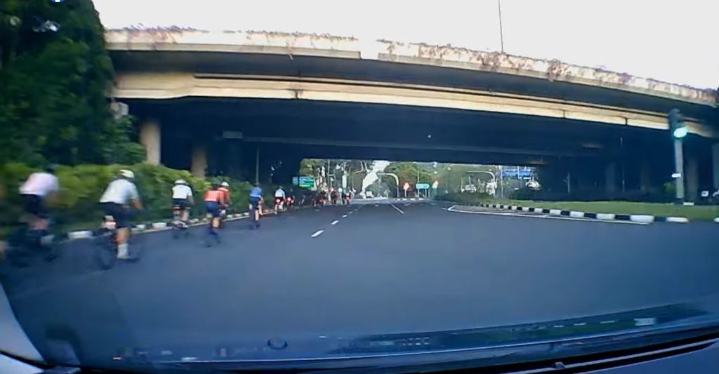 40 Cyclists Ride Along Mandai Road, Authorities Urged To Take Action