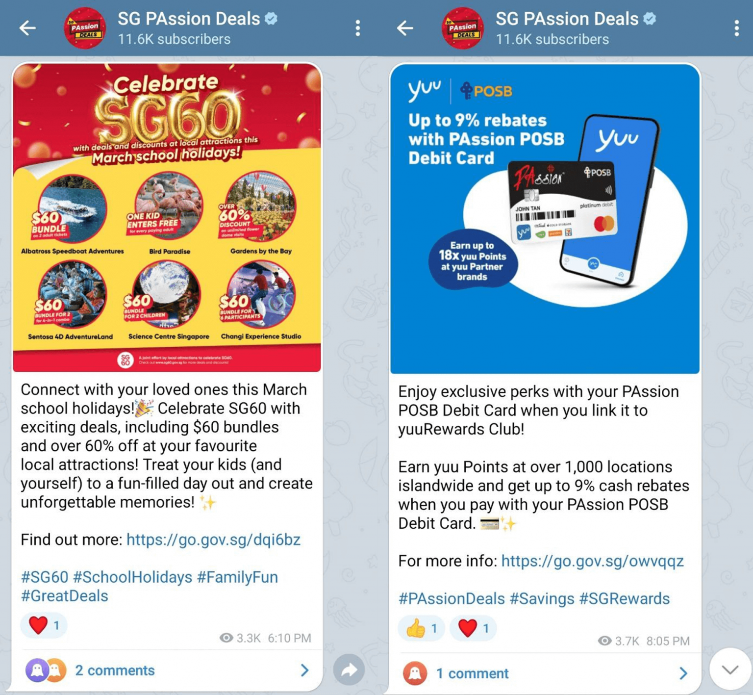 29 Telegram channels in Singapore to follow for deals & updates