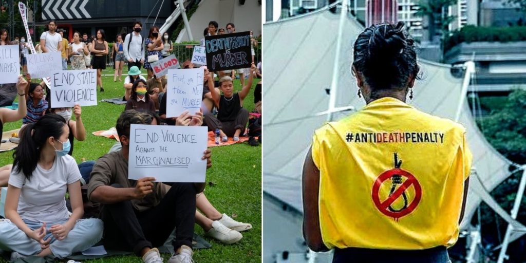 S'poreans Gather At Hong Lim Park To Protest Death Penalty, Organiser ...