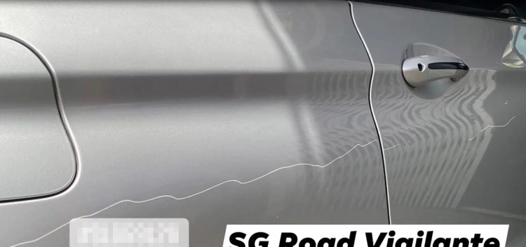 Driver Allegedly Scratches Car After Failing To Get Parking At ECP ...