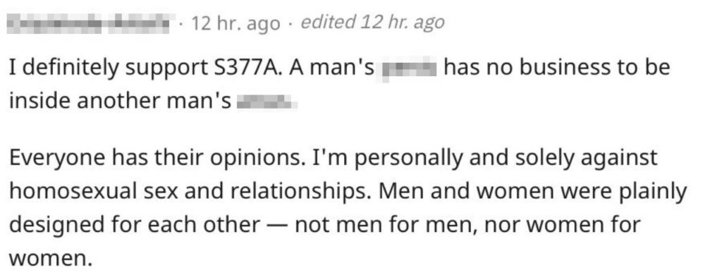 Website Defends Section 377A Of Penal Code, Claims It Protects Public ...