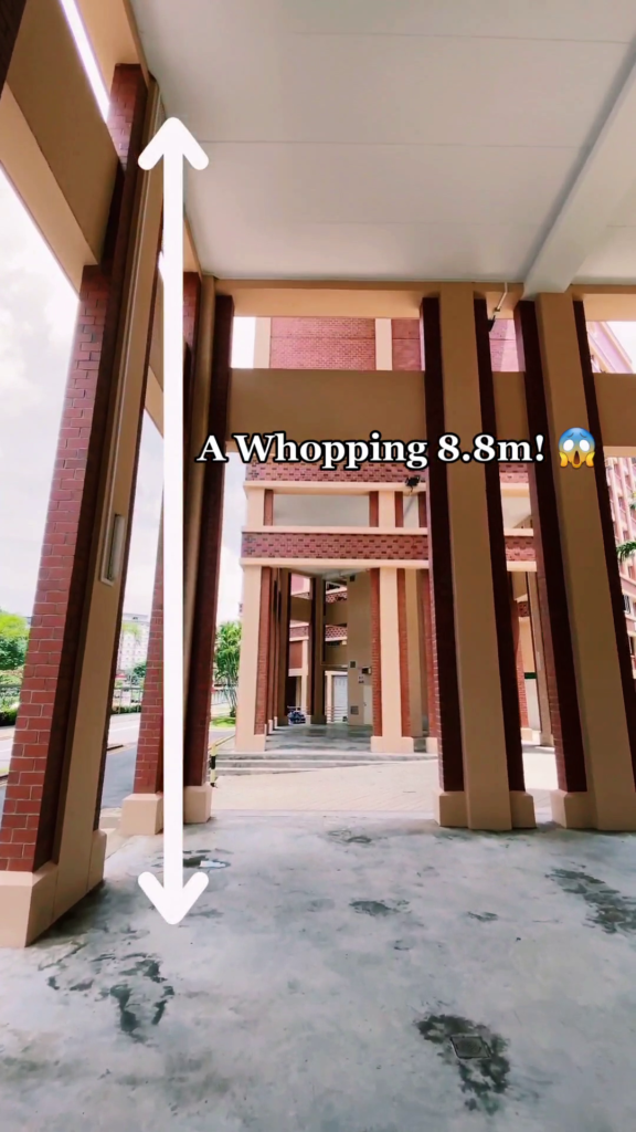 Tampines HDB Has 8m-Tall Void Decks, Looks Like A Fancy University From ...