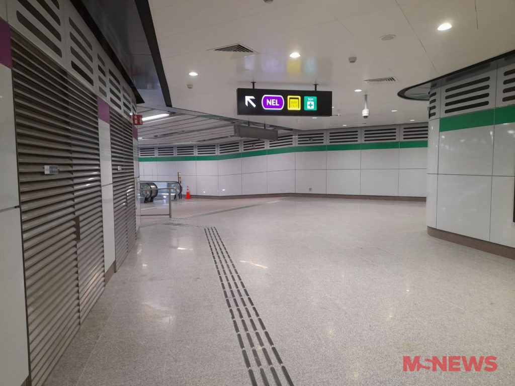 New Outram Park MRT Linkway Has A Travellator, No More Long Walks To ...