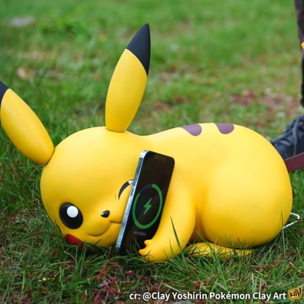 Pikachu Charger Powers Up iPhone Through His Cheek So Don't Chu Worry ...