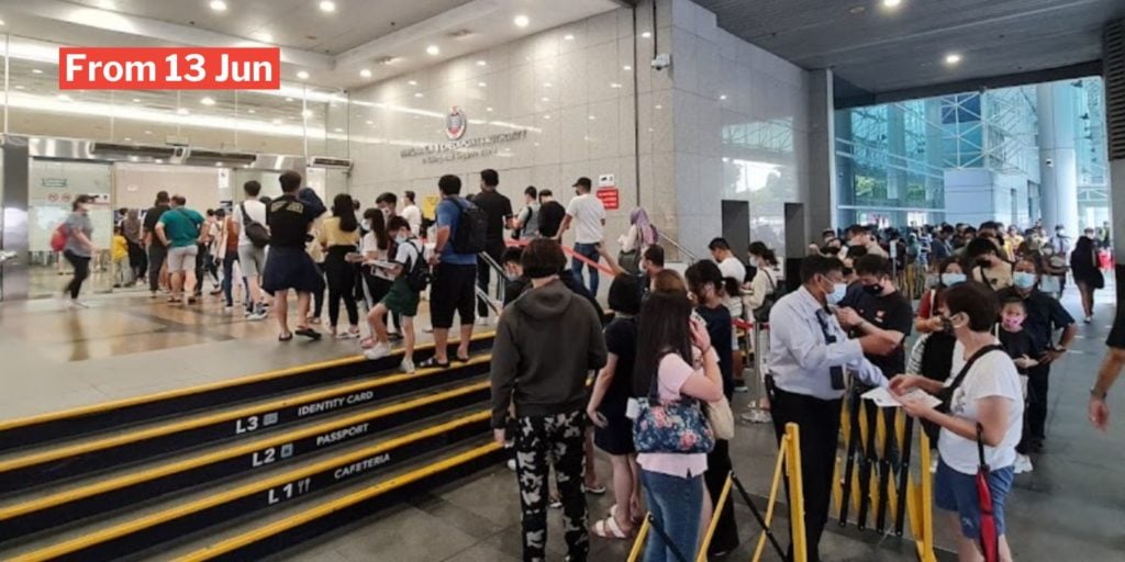 ICA Building Entry Only For Passport Applicants With Appointments, They ...